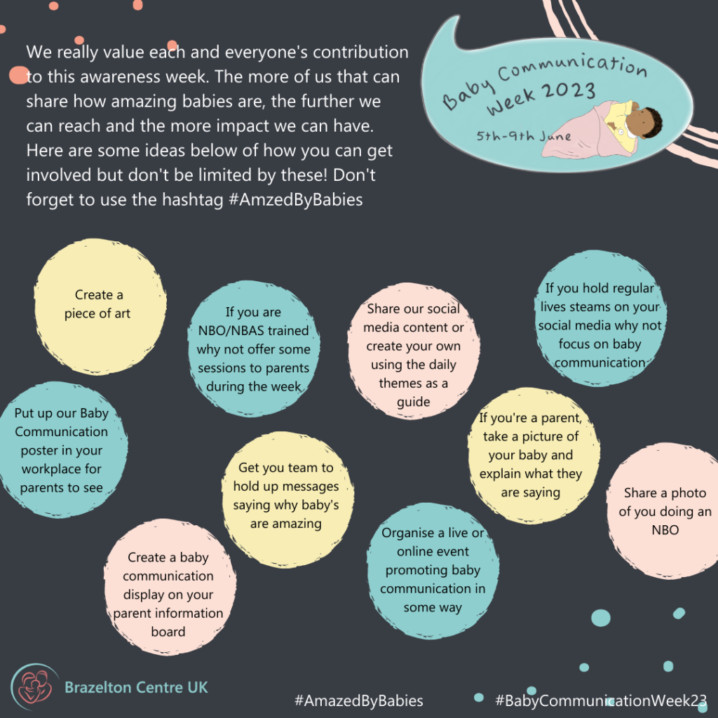 Baby Communication Week 2023 – Brazelton Centre UK