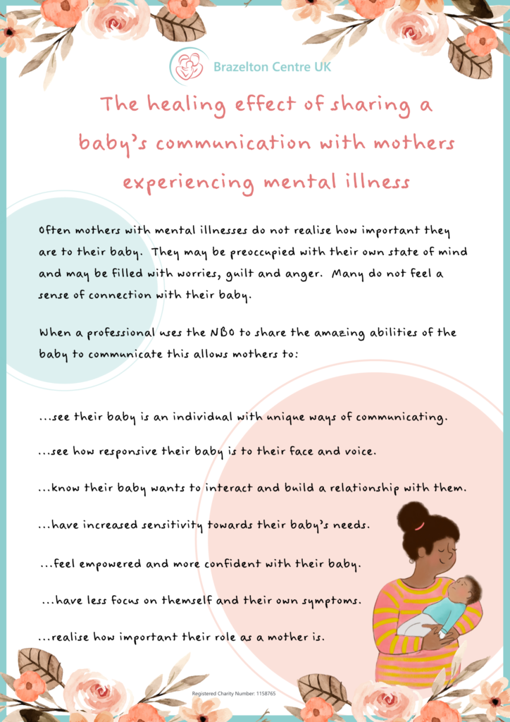 The healing power of the NBO: Maternal Mental Health Awareness Week ...