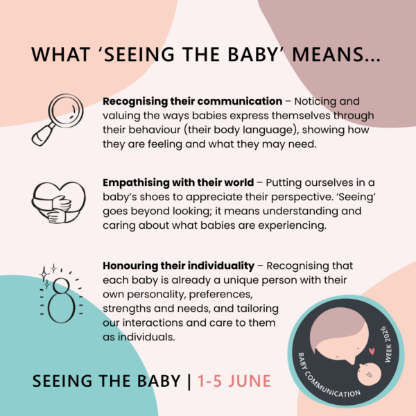 Baby Communication Week 2026 – Seeing the Baby – Brazelton Centre UK
